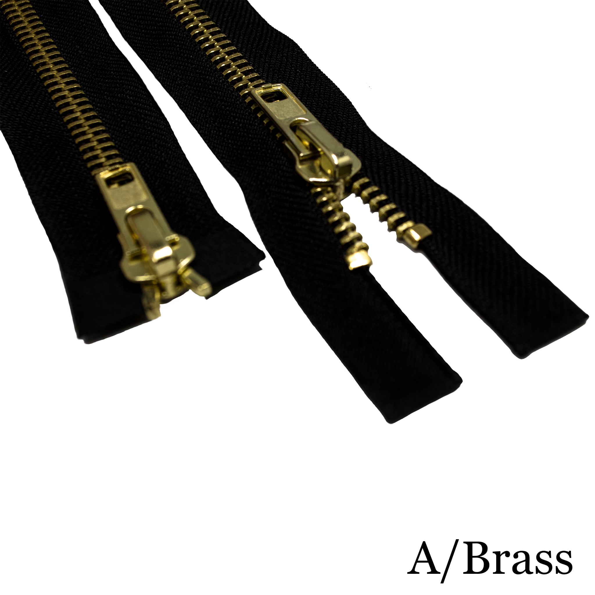 #8 48" Metal Separating Zipper - 2 way – Panda Trim