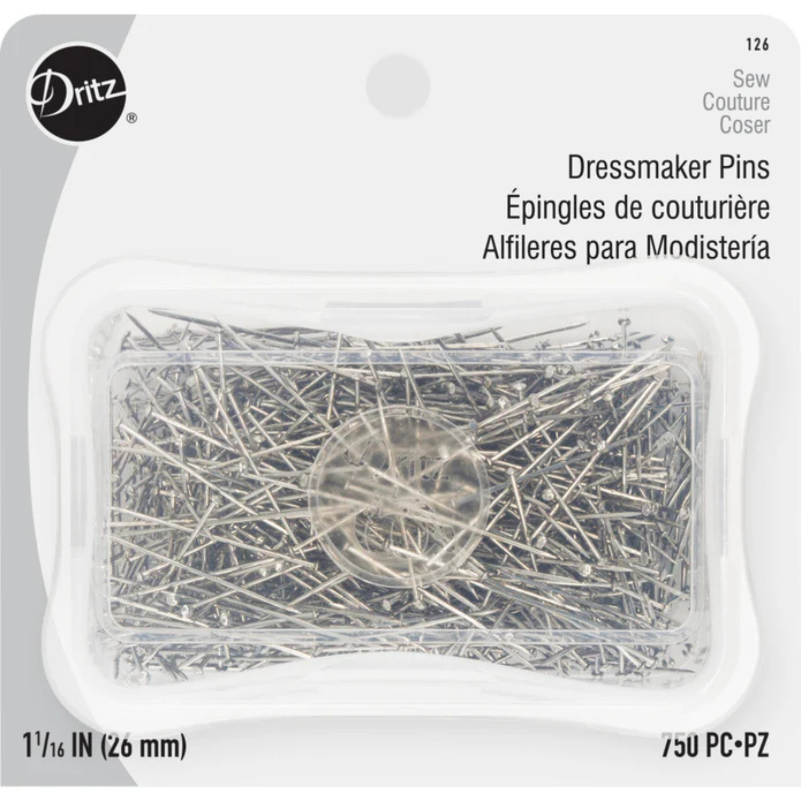 Dritz Size 17 (1-1/16") Dressmaker Pins – Panda Trim