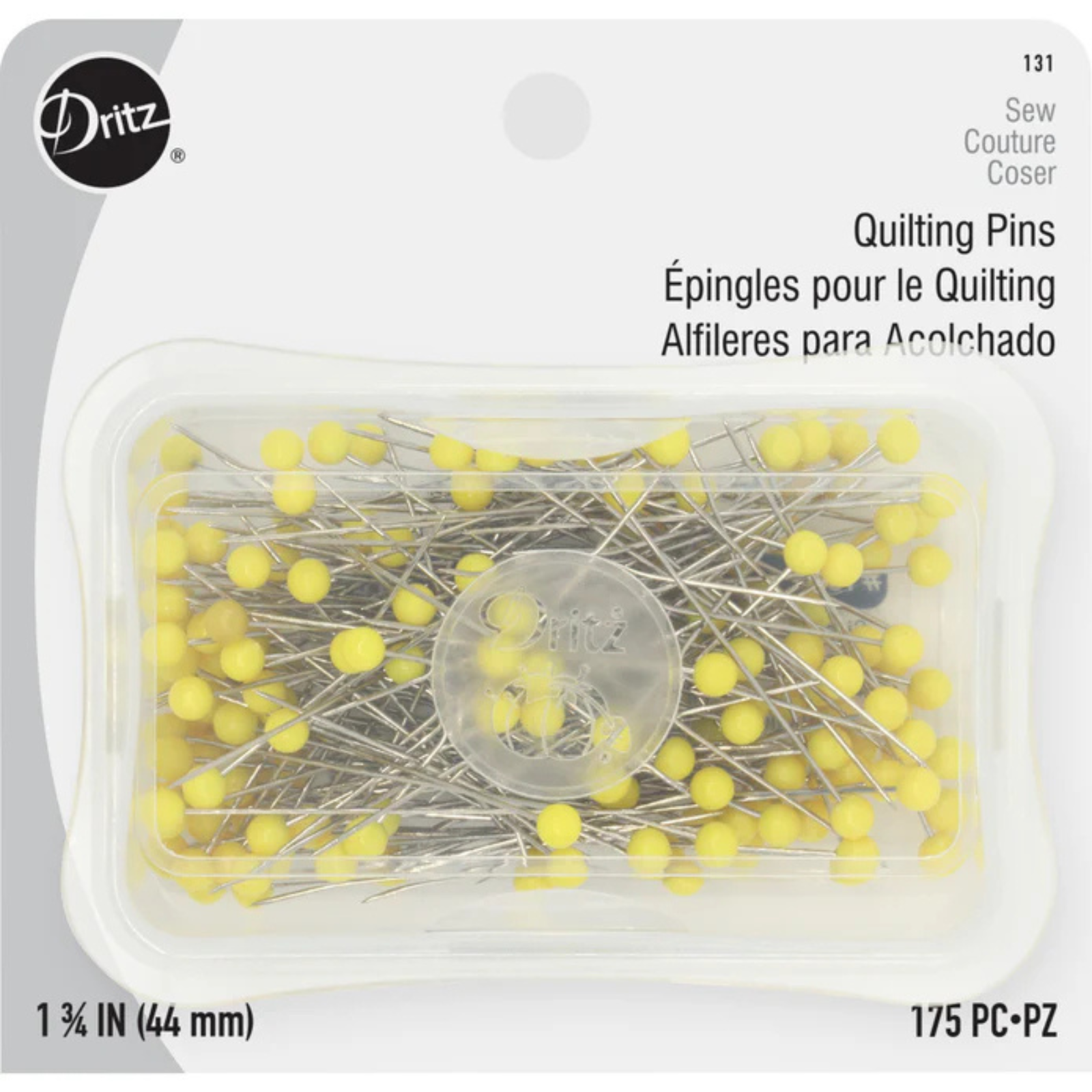 Dritz 1-3/4" (Size 28) Quilting Pins – Panda Trim