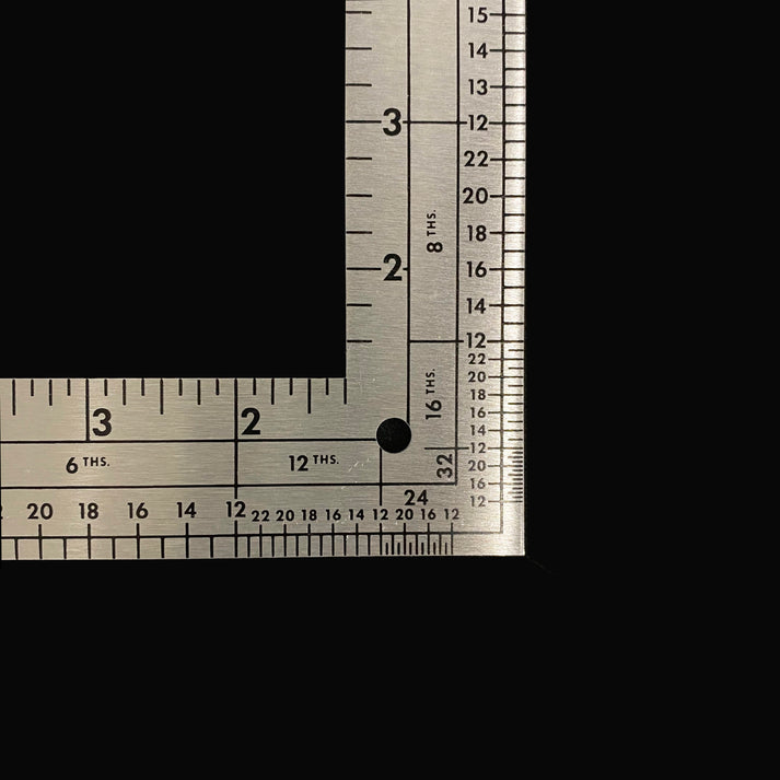 Fairgate Metal L-Square Ruler 14x24 – Panda Trim