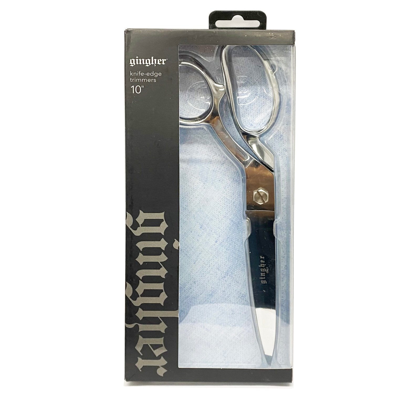 Gingher 10" Knife Edge Bent Shears – Panda Trim